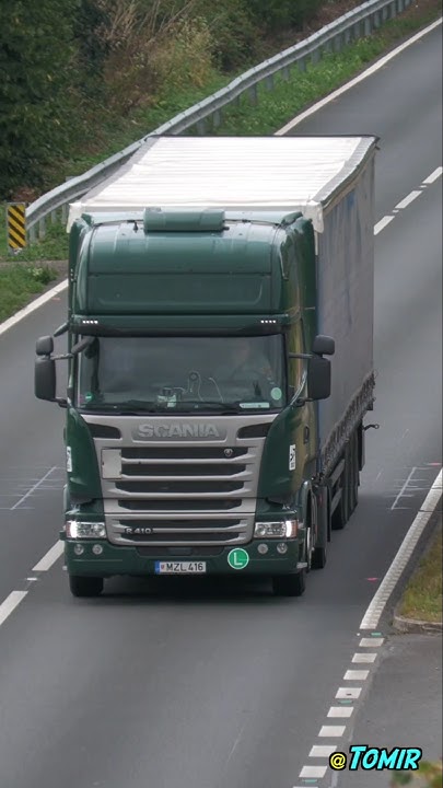 SCANIA R410 | A1(M) motorway #truckspotting - YouTube