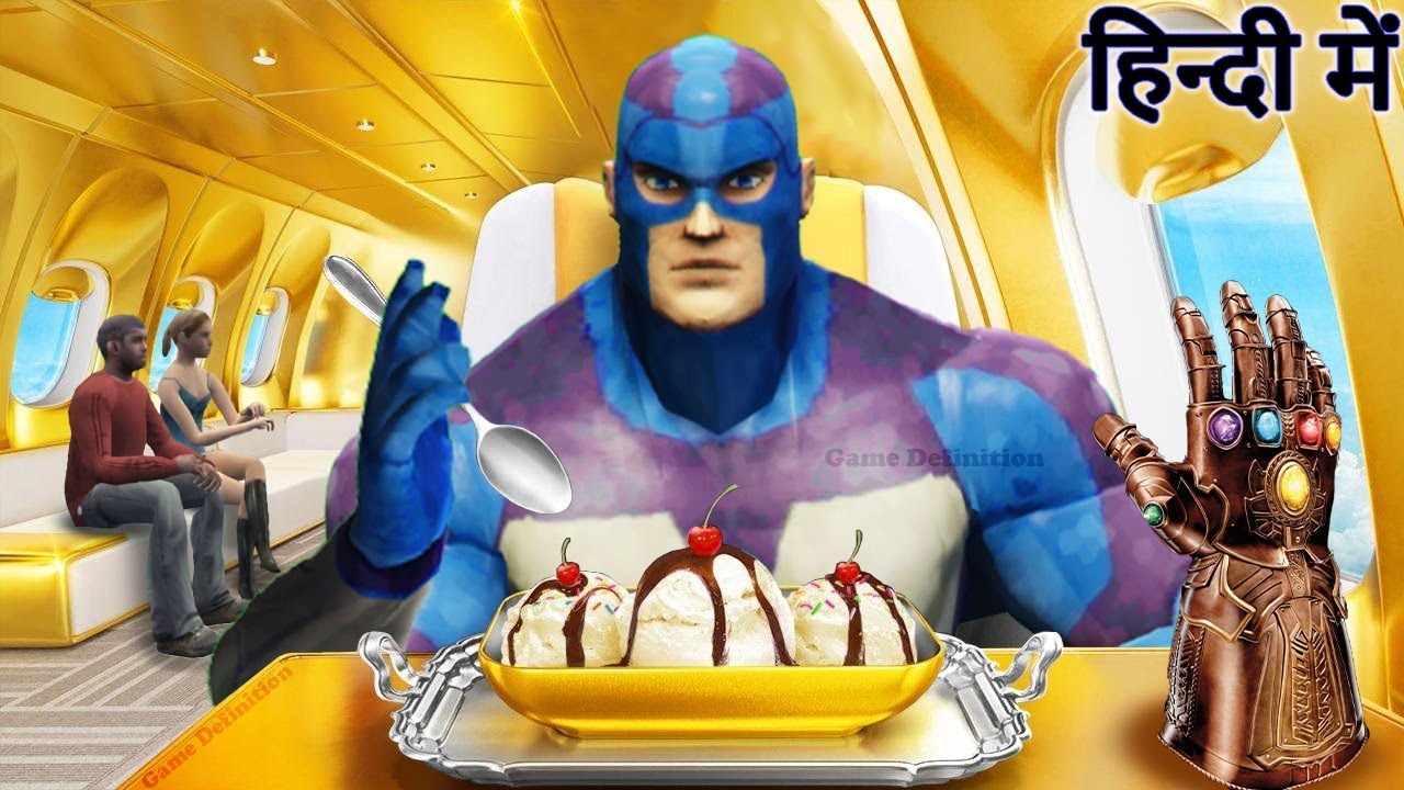 Rope Hero Find Thanos Gauntlet in Vice Town Game Definition Prison ...