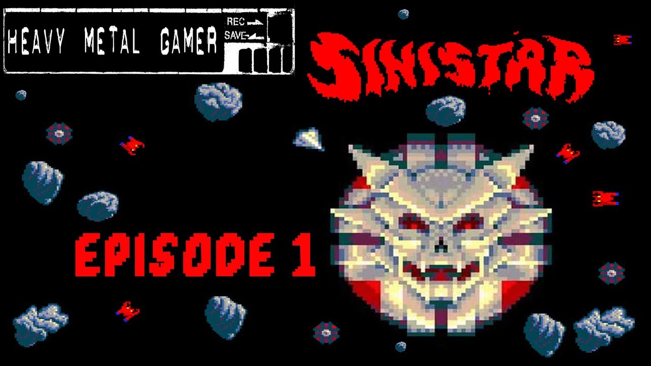 Heavy Metal Gamer Plays: Sinistar (Arcade) - Episode 1 - YouTube