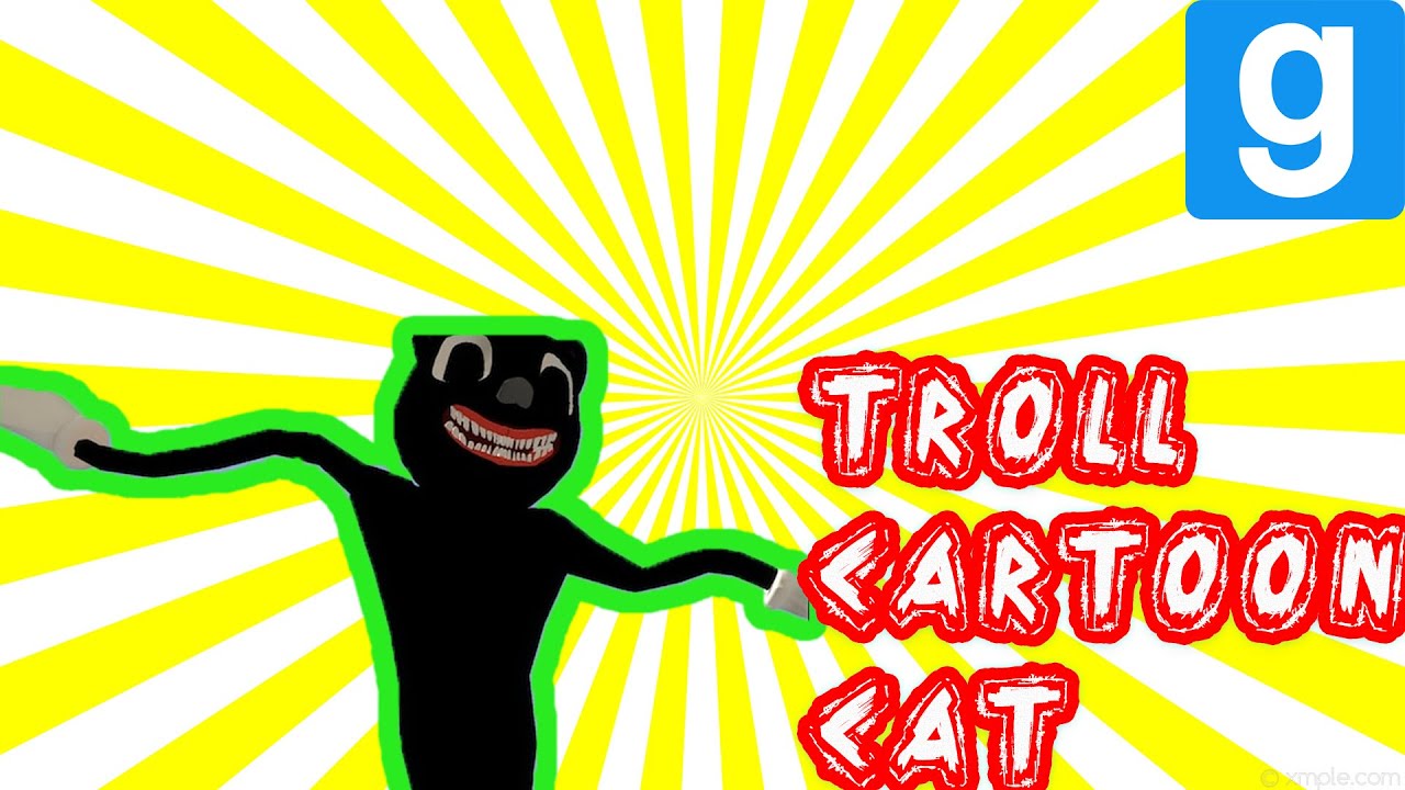 Gmod troll cartoon cat - YouTube