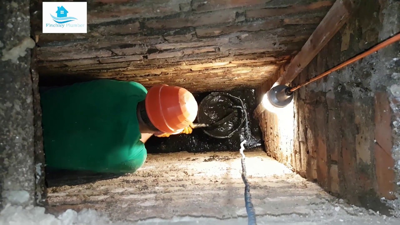 Blocked drain, leaking pipe, manhole unblocking compilation Finchley ...
