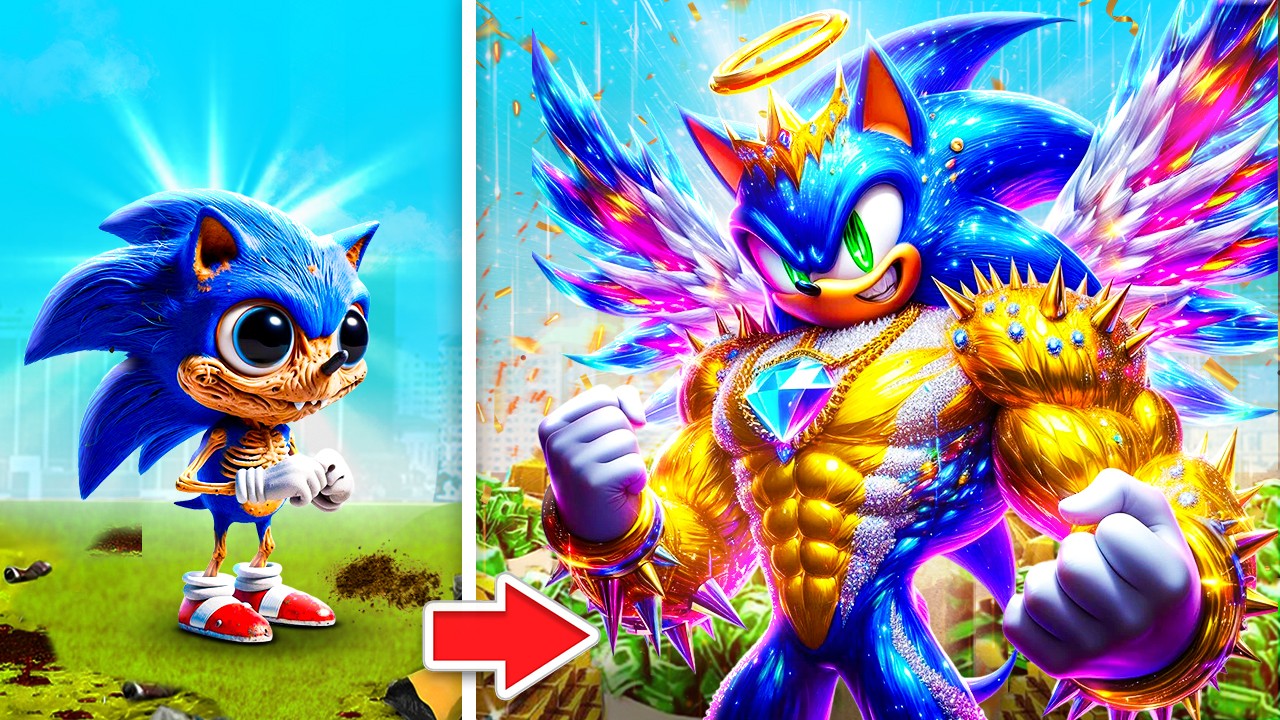 $1 To $1,000,000 SONIC In GTA 5! - YouTube