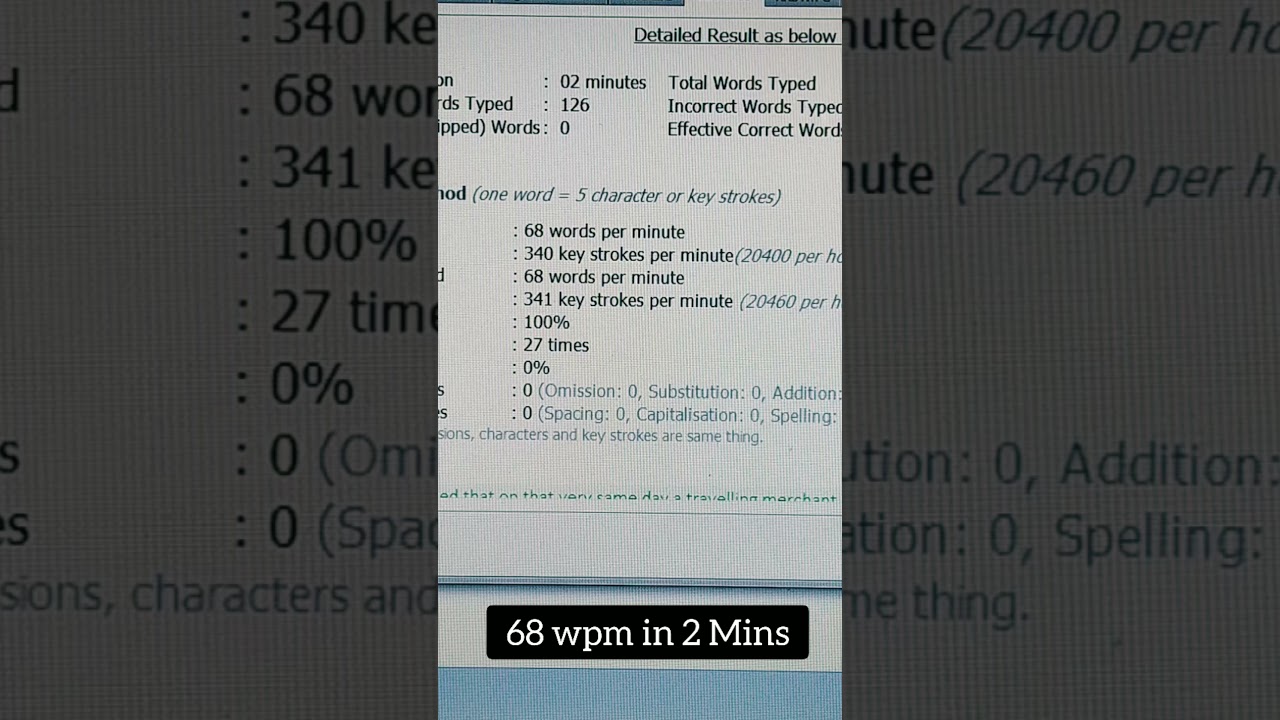 Typing Test for Competitive exams | Typing Speed motivation | SSC CHSL ...