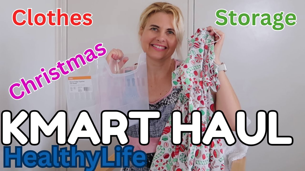 *NEW* KMART HAUL AUSTRALIA | CLOTHES | STORAGE | CHRISTMAS | HOMEMAKING ...