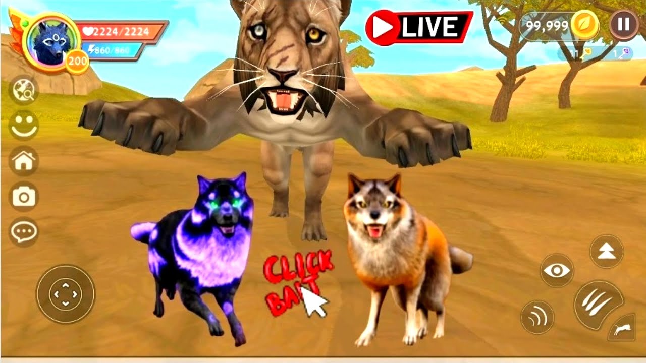 🔴 LIVE | WildCraft: Animal Sim Online 3D - The Wolf | - YouTube
