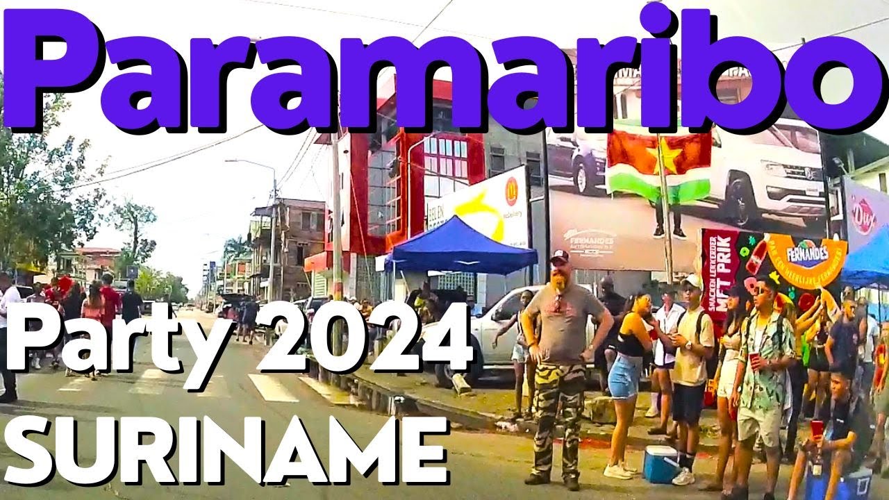 2024 Paramaribo Suriname Street Party - YouTube