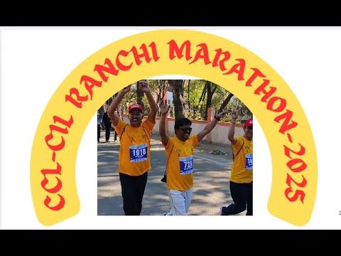 Chalte Chalte - CCL-CIL Ranchi Marathon 2025 on 9th Feb'25 at Ranchi ...