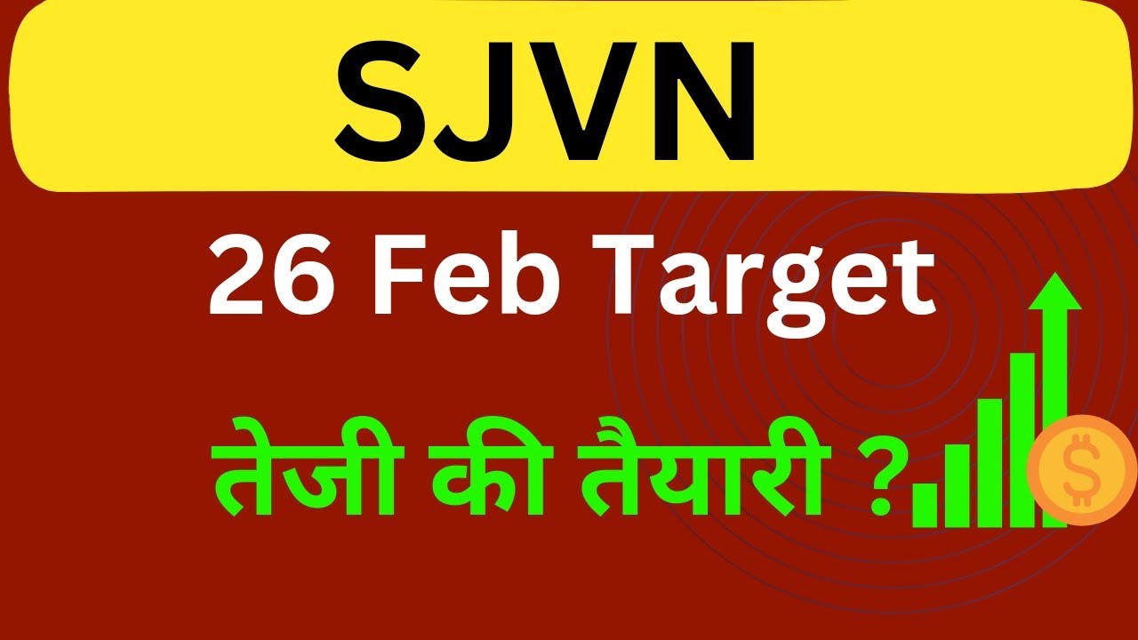 SJVN SHARE TARGET #sjvnshare #sjvnsharetarget#sjvnshareanalysis # ...