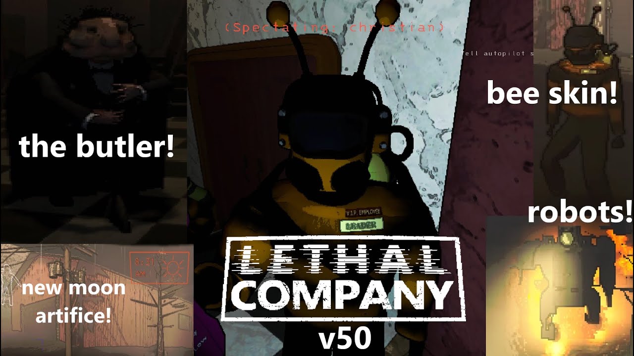 LETHAL COMPANY v50 (the butler, old bird, dine changes & artifice ...