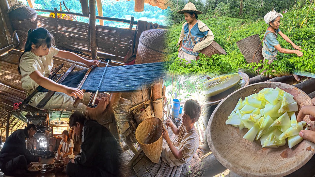 EP.2 “Traditional Karen Village Life – Farming, Weaving, and Bamboo ...