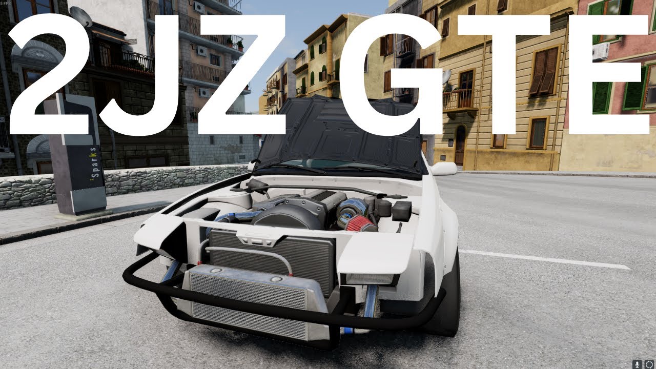 2JZ - GTE I6 BeamNG.drive mod (link in description)| Sabar - YouTube