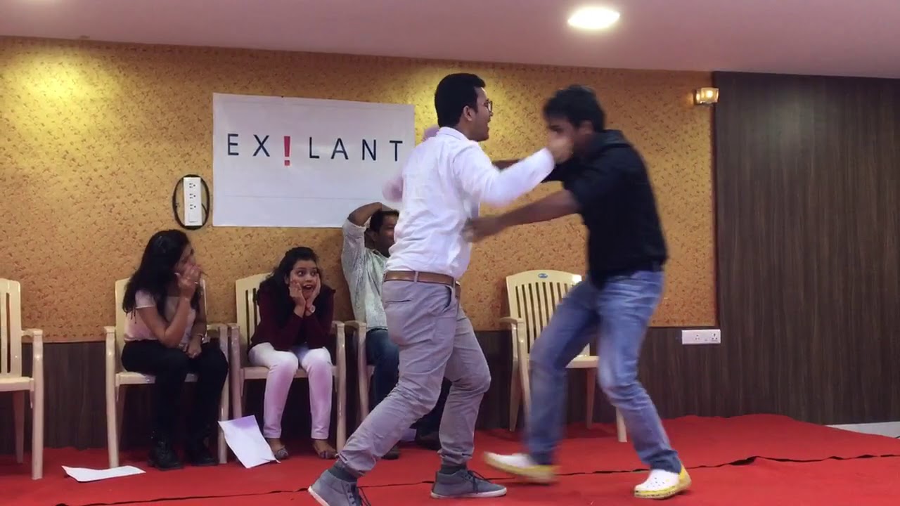 Skit Performance by Exilant Employees - YouTube