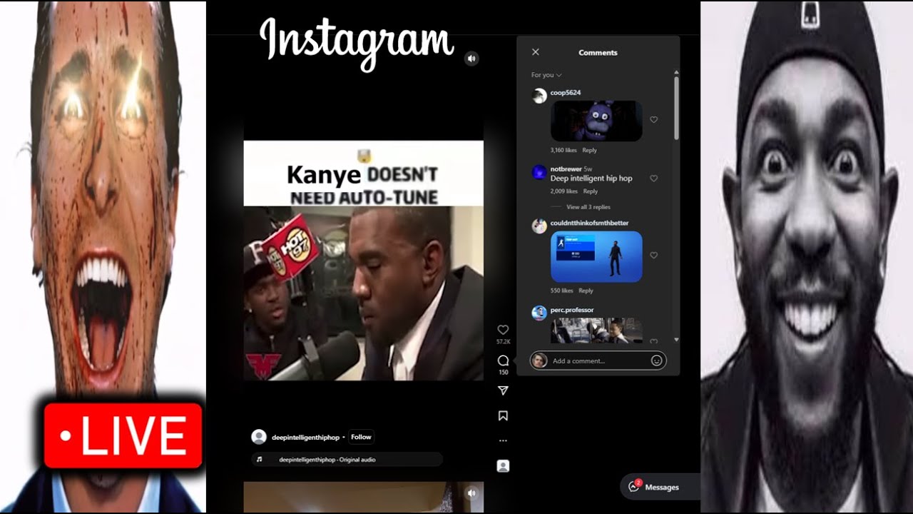 🔴6 7 k SUB STREAM - WATCHING IG REELS (TRY NOT TO GET BANNED CHALLENGE ...