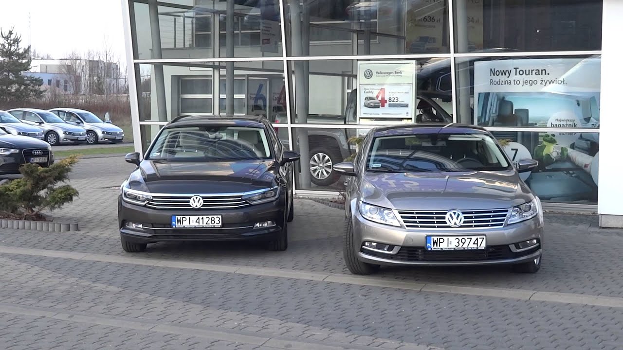 2016 VW Passat B8 Vs Volkswagen CC Front Grill design which one looks ...
