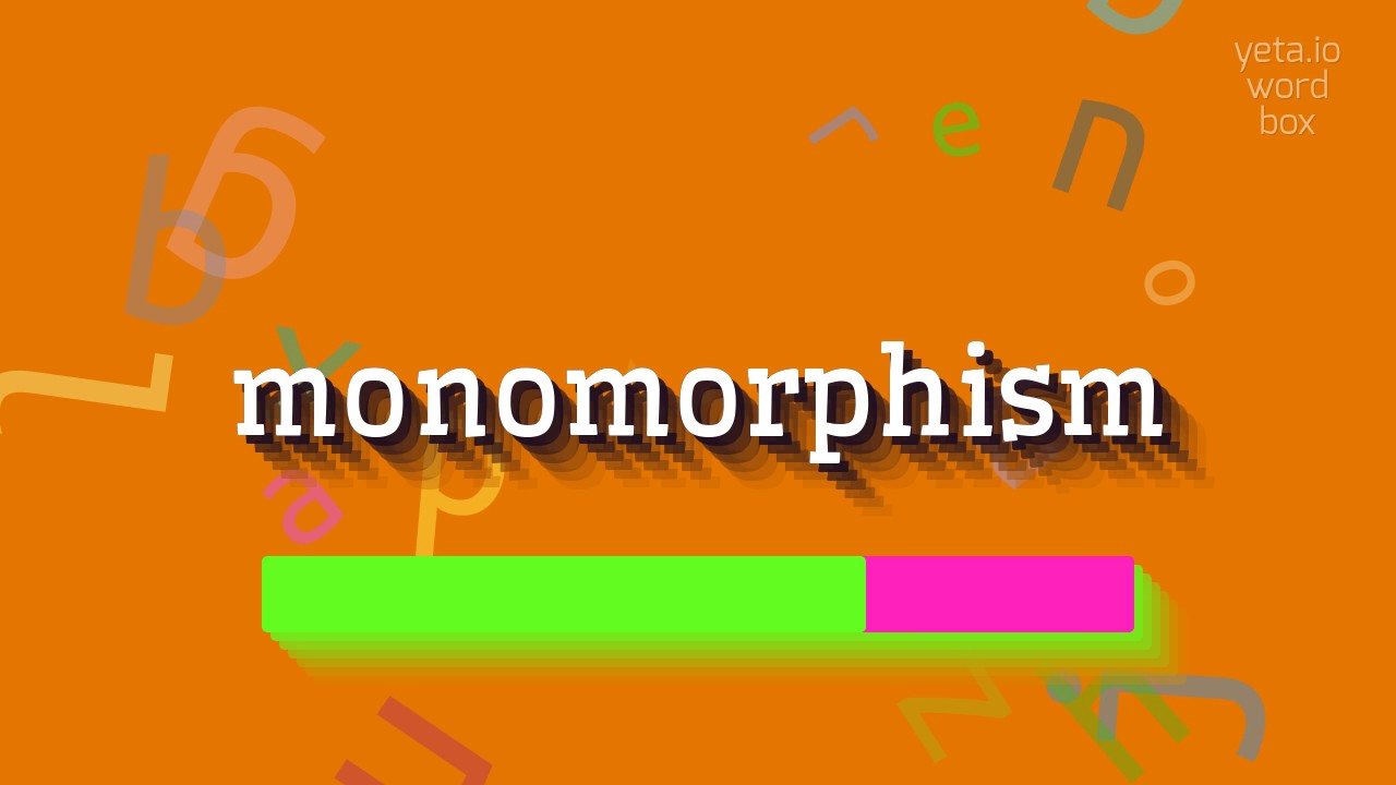 How to say "monomorphism"! (High Quality Voices) - YouTube