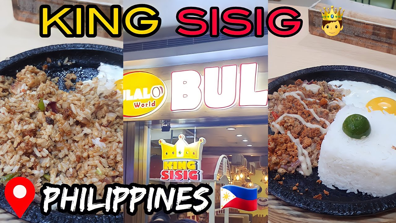 Chicken Sisig at King Sisig restaurant | Tamil | Foodie hunter - YouTube