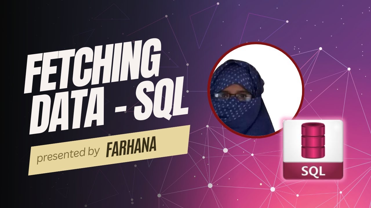 Fetching Data Sql Youtube