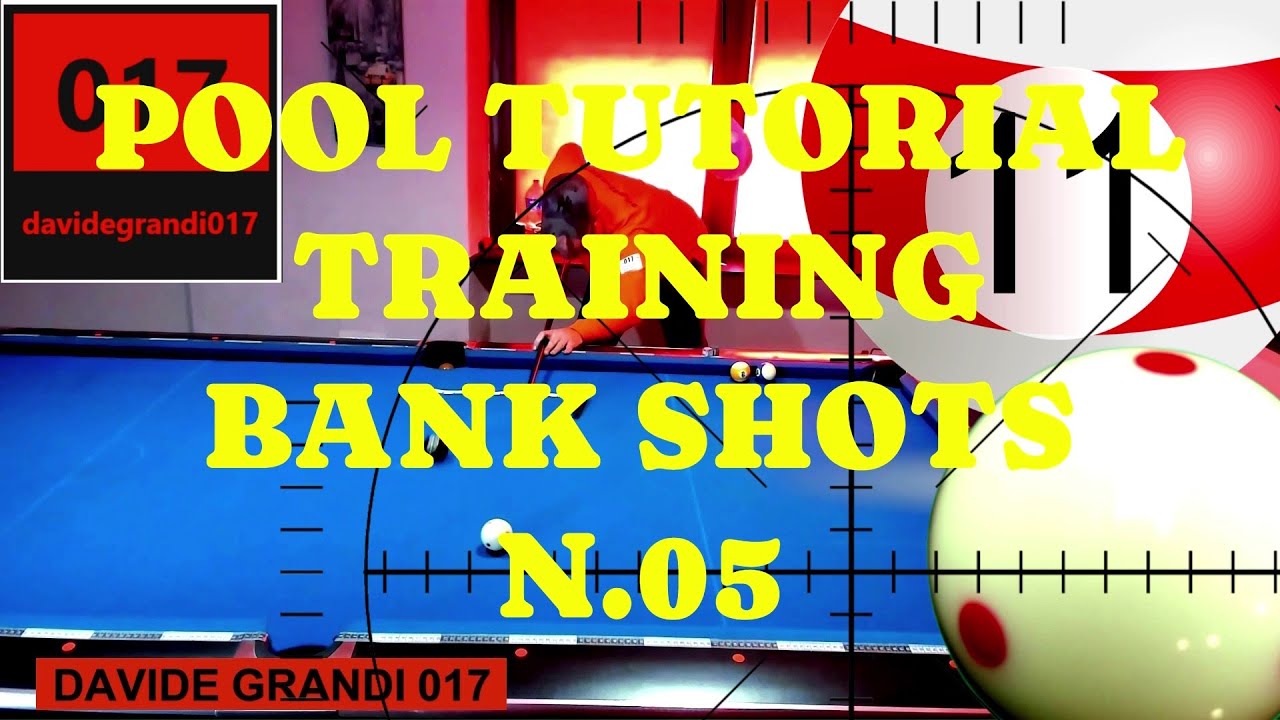 BANK POOL TUTORIAL ALLENAMENTO BANK SHOTS #05 #billiards #pool # ...