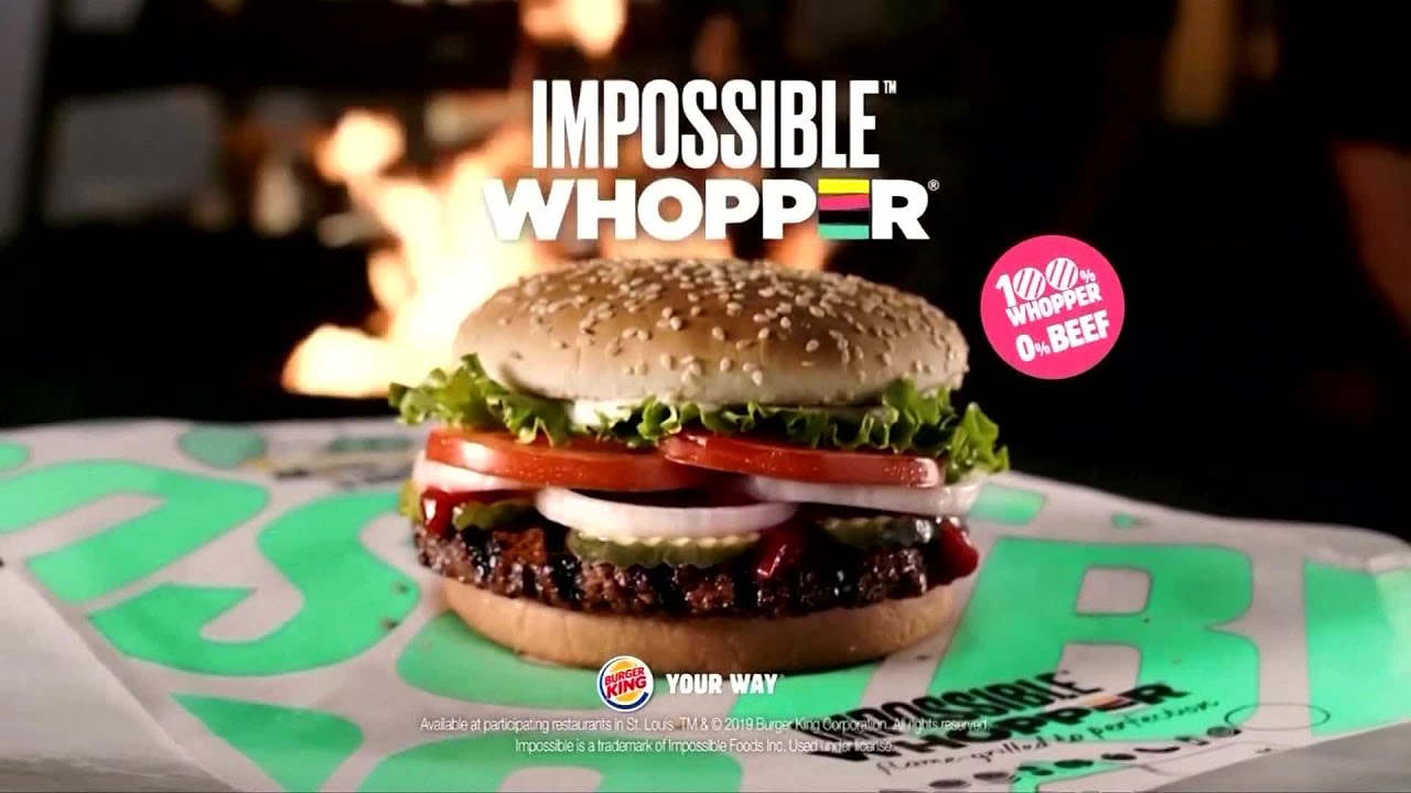 Impossible Whopper - YouTube