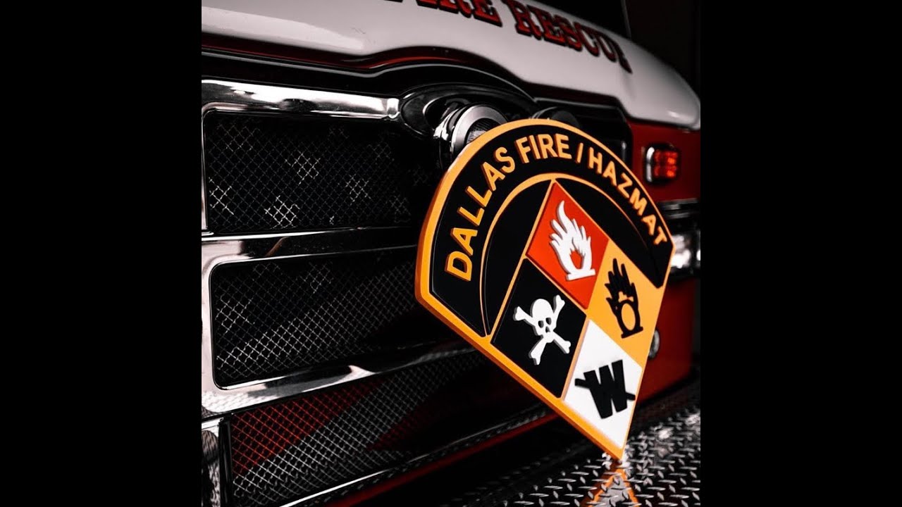 Dallas Fire Tiller HazMat 3 - YouTube