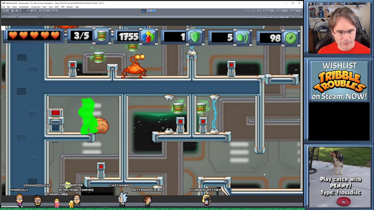 EP 119 - Adding more aniamtions to "Red Shirt" in our "Tribble Troubles ...