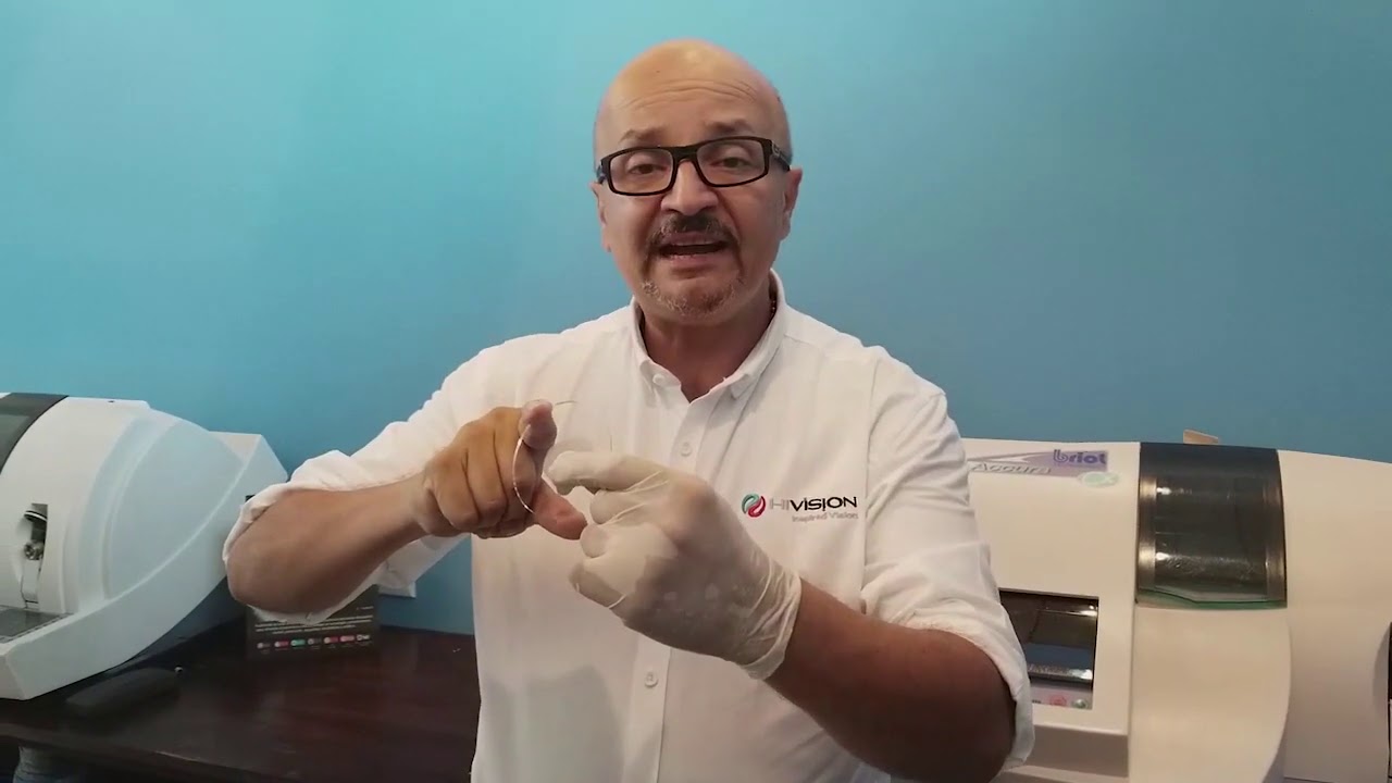 Proceso de Bisel en un lente GX7 - Paso 2 - YouTube