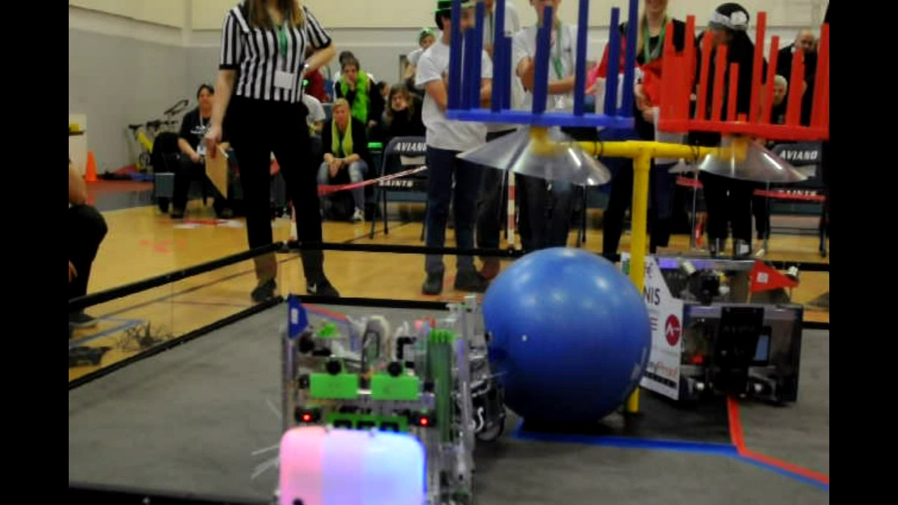 Robots take center stage at Aviano tech challenge - YouTube