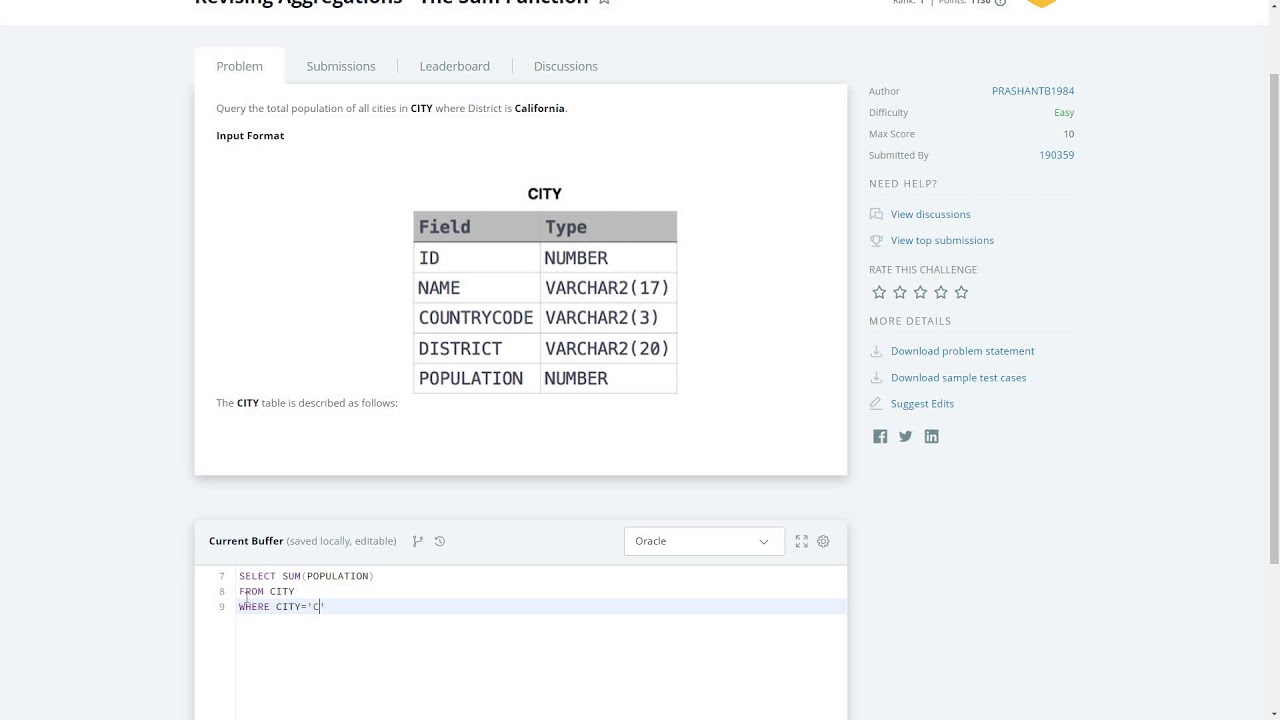 22 Aggregation Revising Aggregations The Sum Function Youtube
