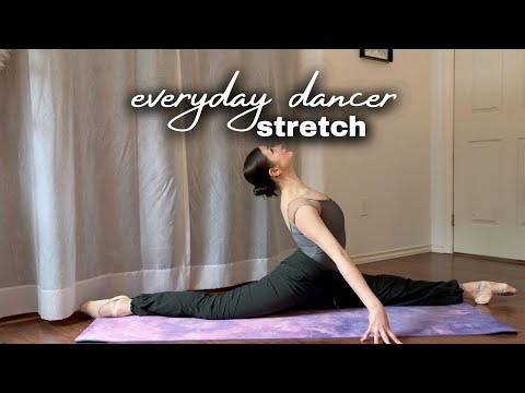 everyday stretch for DANCERS | get your splits, warm-up/cool down, flexibility training ballerinas