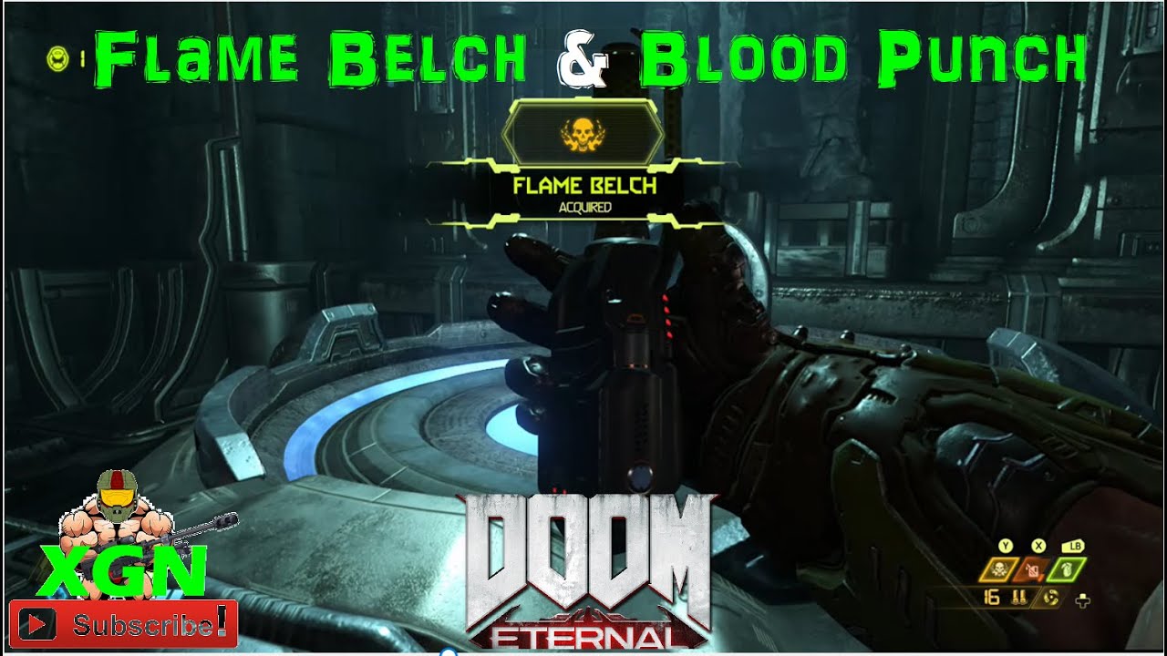 Doom Eternal Flame Belch and Blood Punch tutorials - YouTube