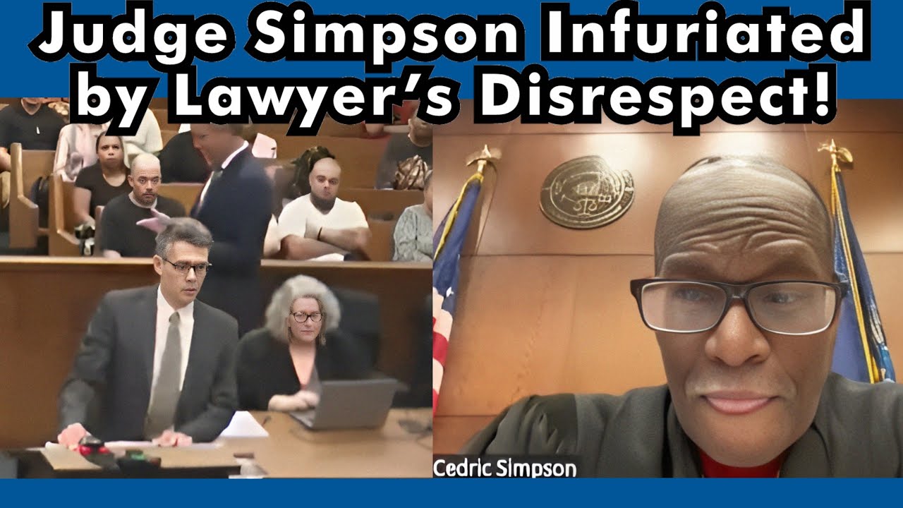 Judge Simpson Scolds Lawyer for Leaving Court Without Dismissal ...