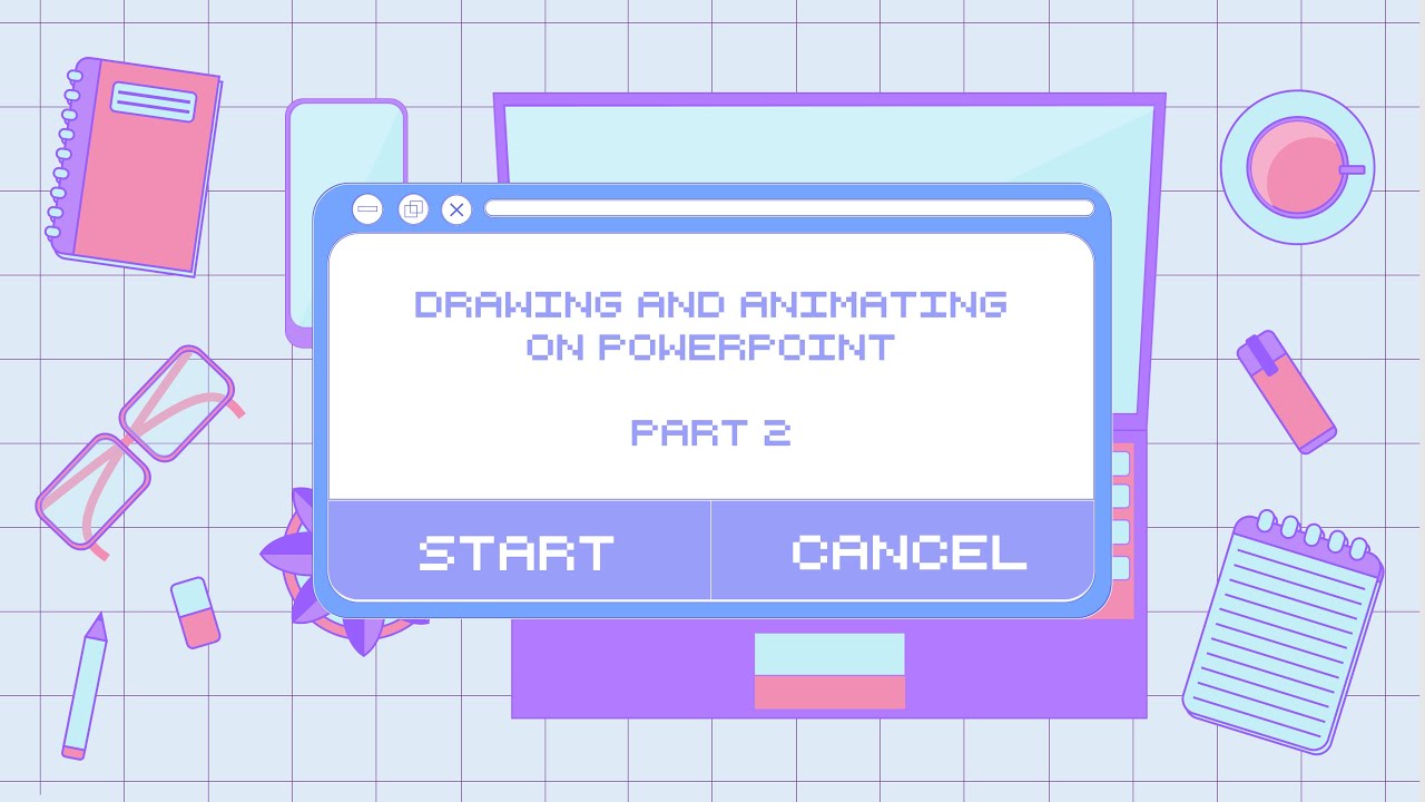 Drawing and Animation on Powerpoint (Part 2) - YouTube
