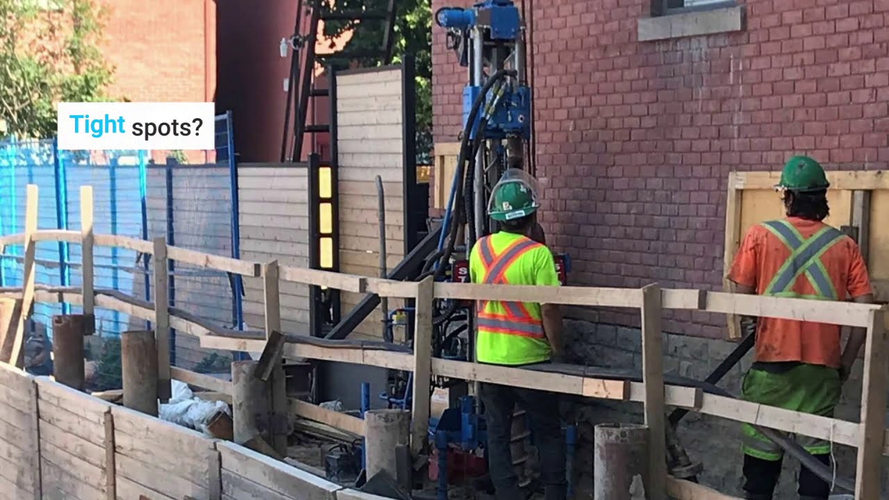 Geotechnical Drilling - Marathon Underground - YouTube