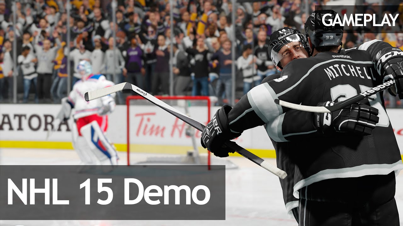 NHL 15 Demo - Gameplay - YouTube