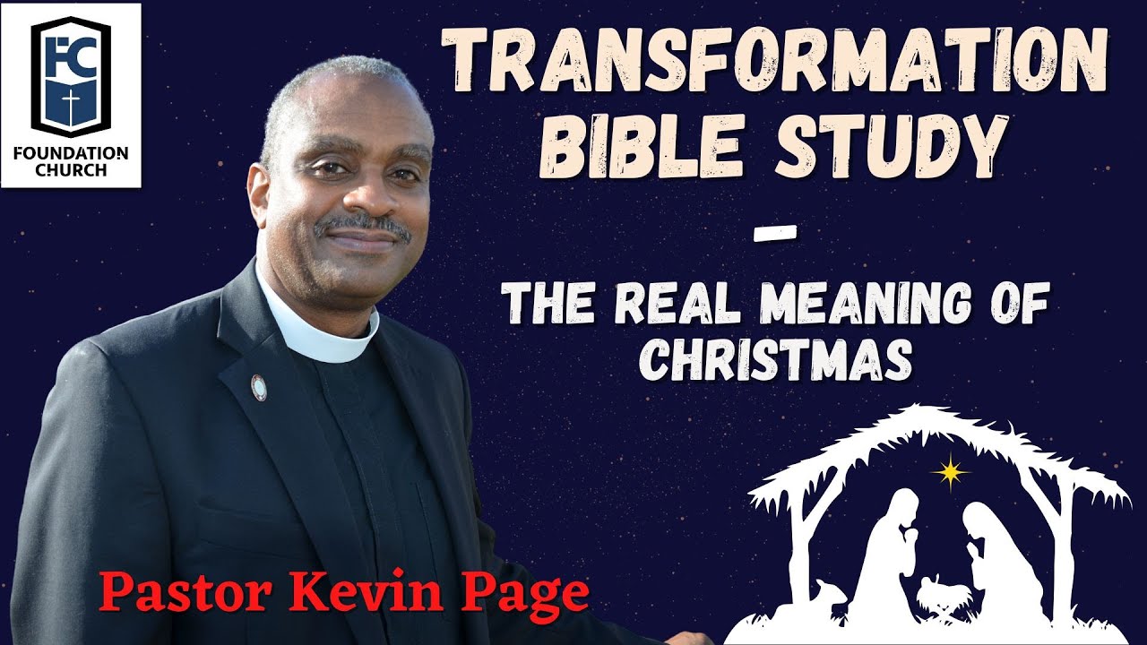 Transformation Bible Study with Pastor Kevin Page - YouTube