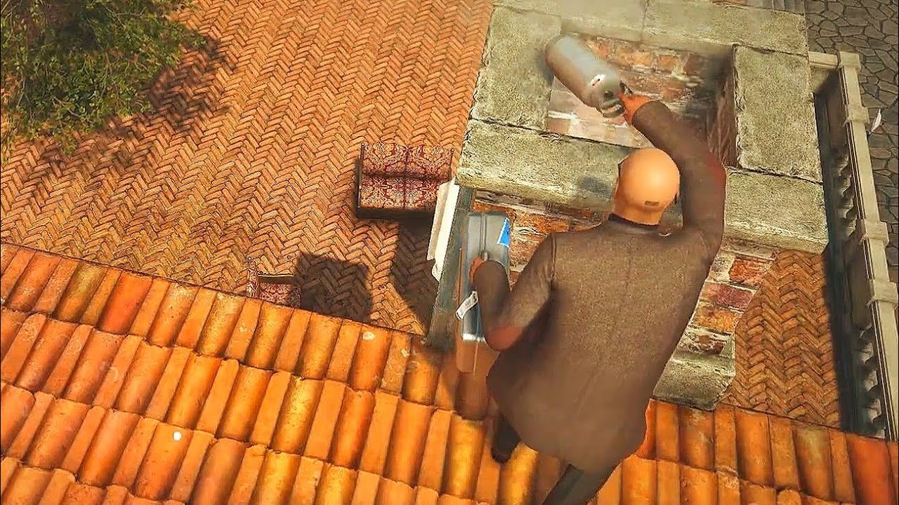 How to have fun with a propane flask in Villa Caruso - YouTube