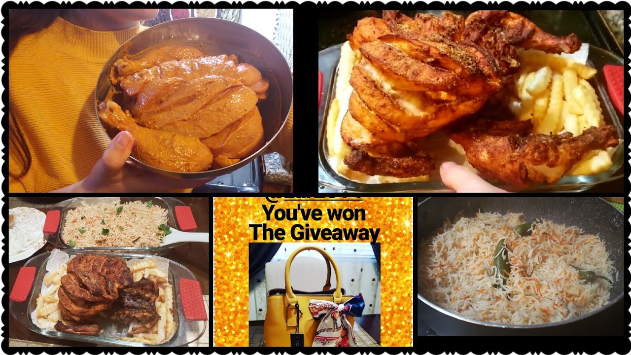 Dawat Preparation in USA|Giveaway Winner Announcement| Charga Rice ...