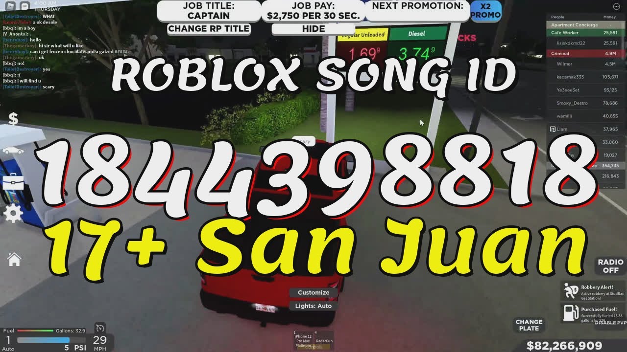 17+ San Juan Roblox Song IDs/Codes - YouTube