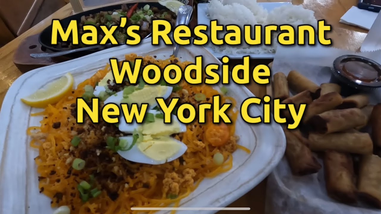 New York Woodside Queens 1st Maxs Restaurant - YouTube