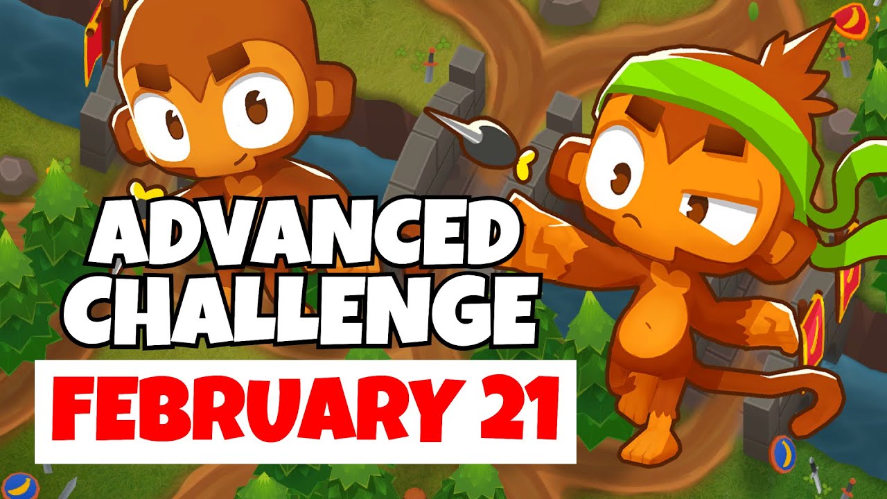 BTD6 Advanced Challenge | Ravine CHIMPS 1 Life??? | February 21, 2022 ...