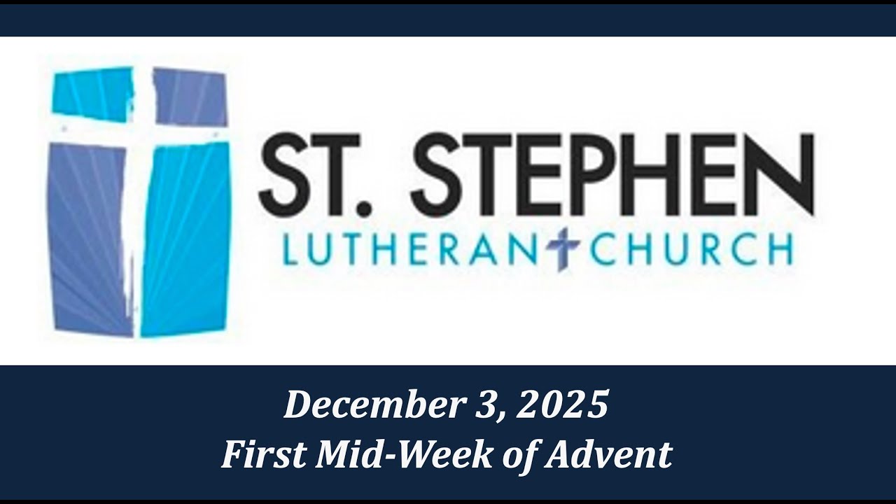 First Mid-Week Of Advent: December 3, 2025 - YouTube