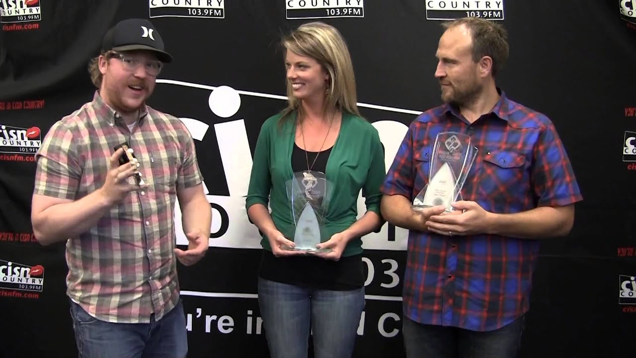 CISN Country Morning Show CCMA Award Win - YouTube