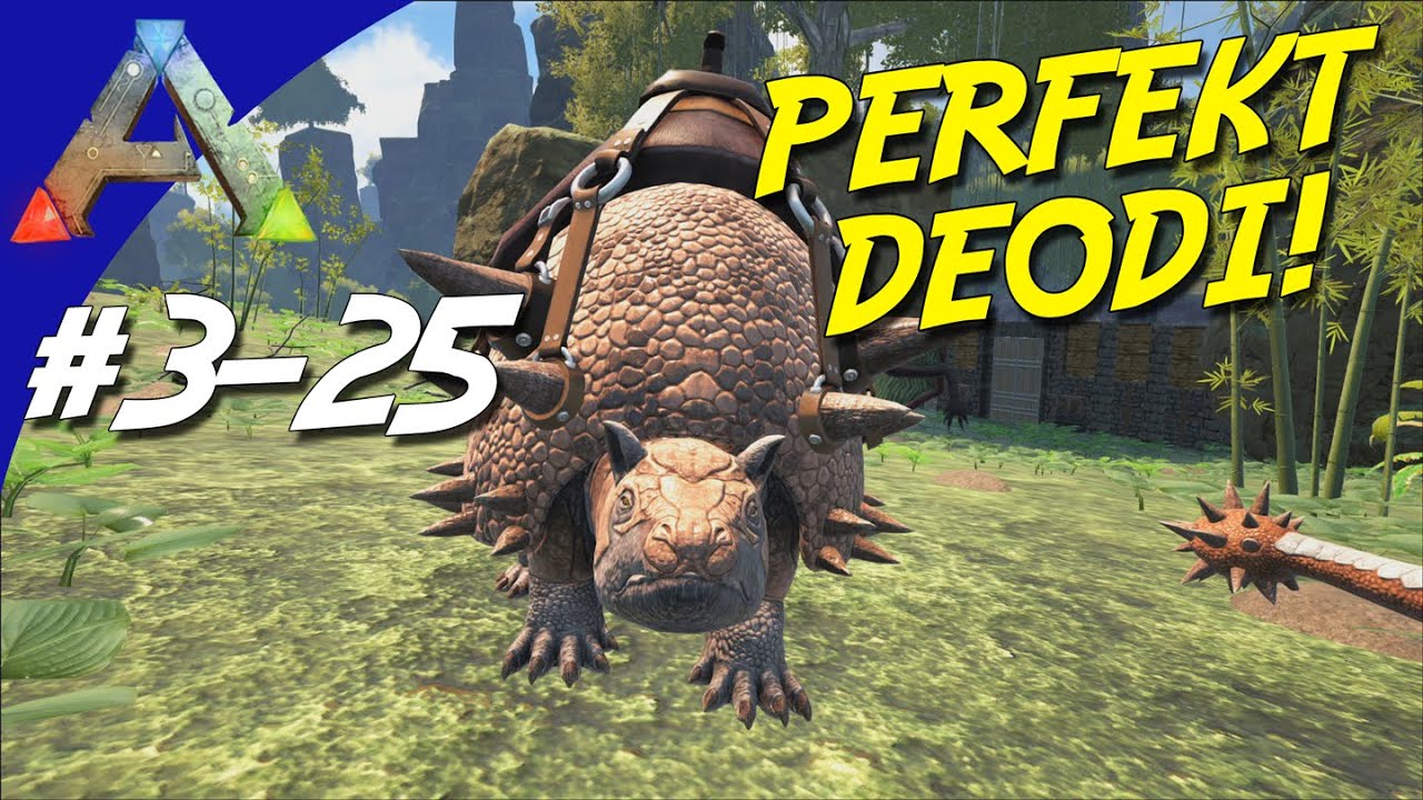 ARK Survival Evolved Dansk Sæson 3 - Ep 25 - PERFECT TAME DOEDICURUS ...