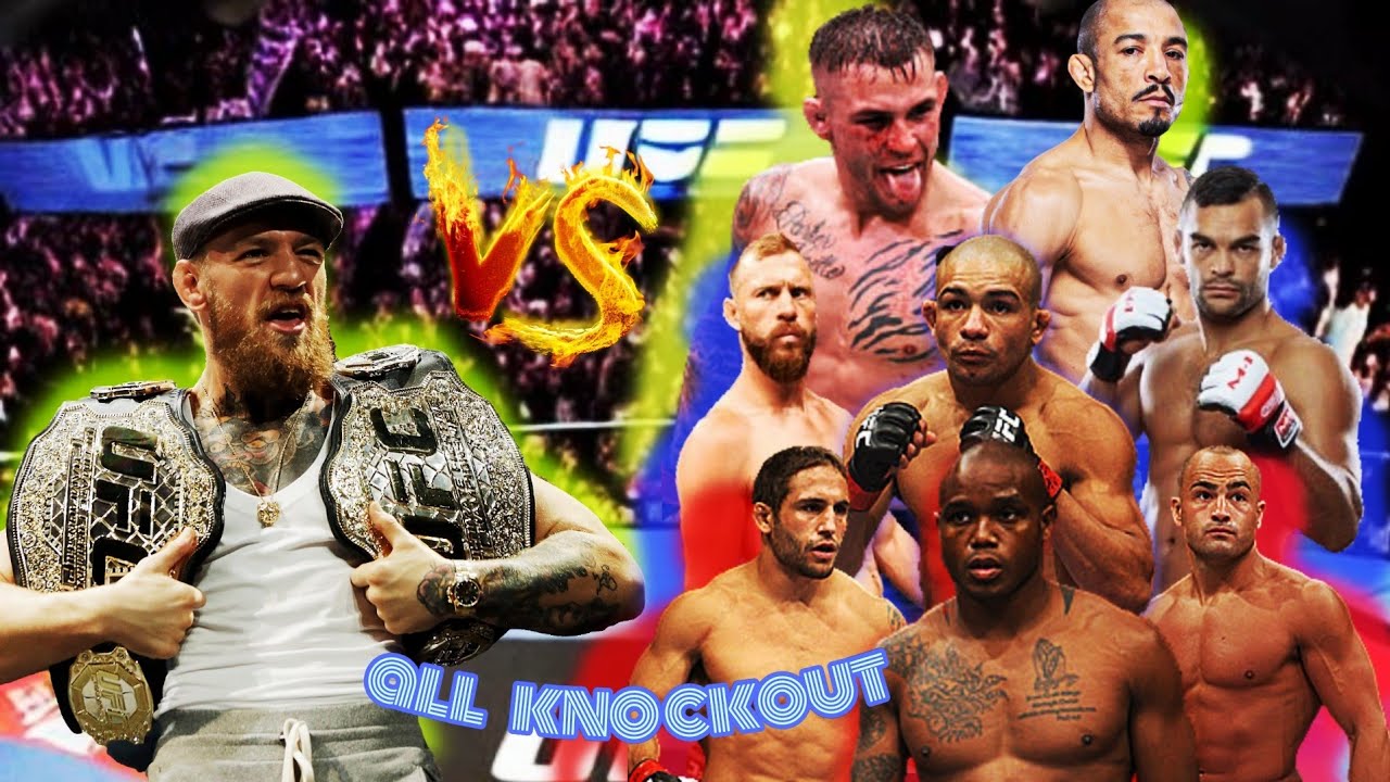 Conor McGregor all knockout on the ufc ️ mixed martial artist and boxer ...