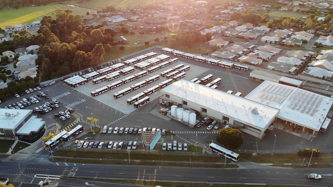 Carina Bus Depot Re-roof & Solar Project - YouTube