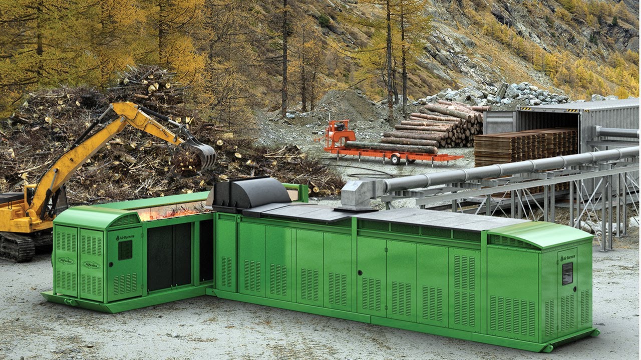 Portable Wood Waste to Energy Processor Helps Combat Global Warming ...