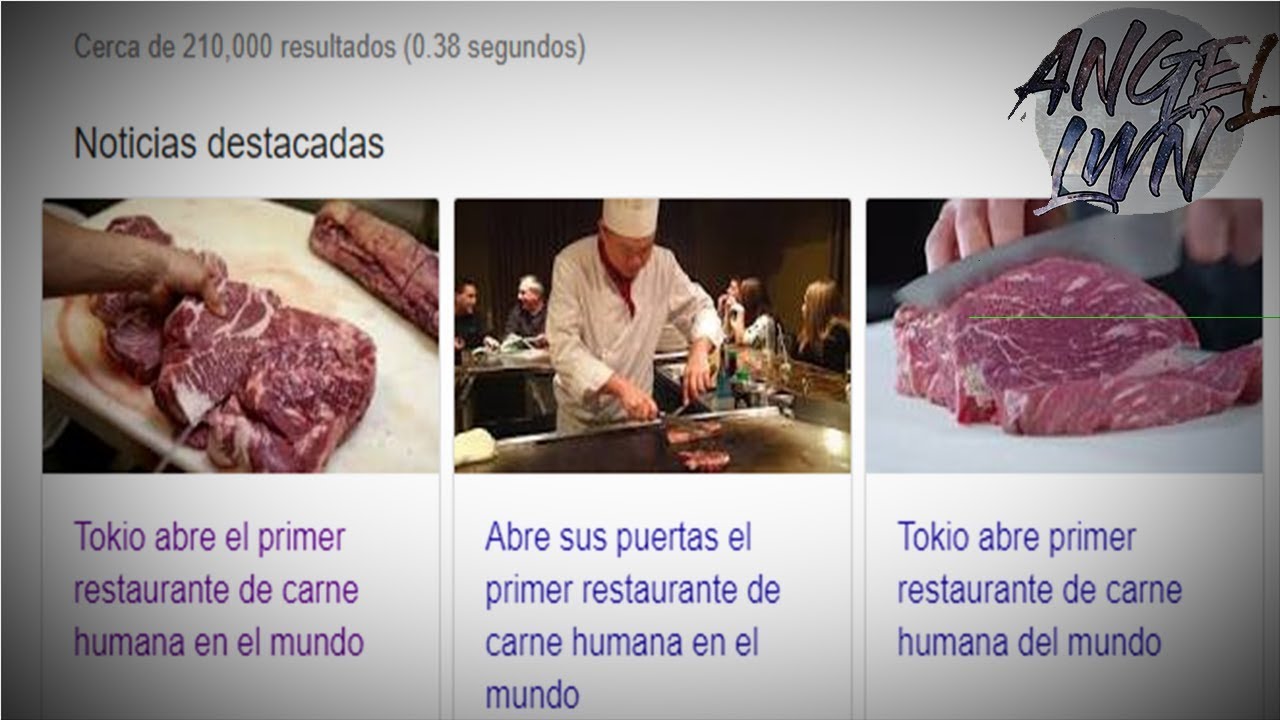 TOKIO abre RESTAURANTE de CARNE HUMANA - YouTube