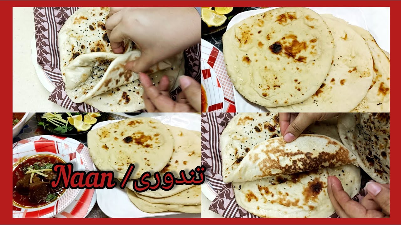Nann Recipe//Tandoori Roti On Tawa//No Oven No Tandoor//Home Made Naan ...