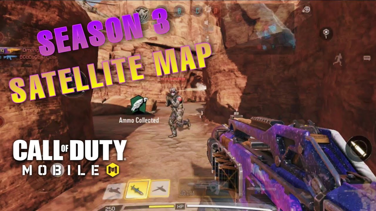 COD Mobile New SATELLITE Map Season 3 Test Server, New Ground War Mode ...
