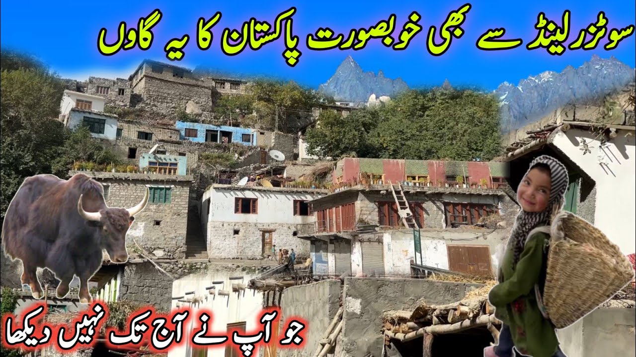 Beautiful Village Life In Gilgit Baltistan |Peaceful and Natural Views ...